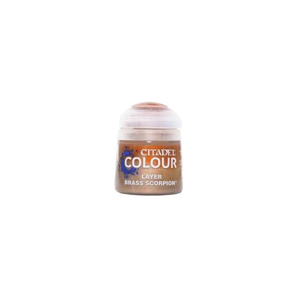 商品名：新品塗料・工具 塗料 シタデルカラー・レイヤー： ブラス・スコーピオン 12ml (Layer： Brass Scorpion) [22-65]22-65商品解説■塗料 シタデルカラー・レイヤー： ブラス・スコーピオンが登場!【商品...