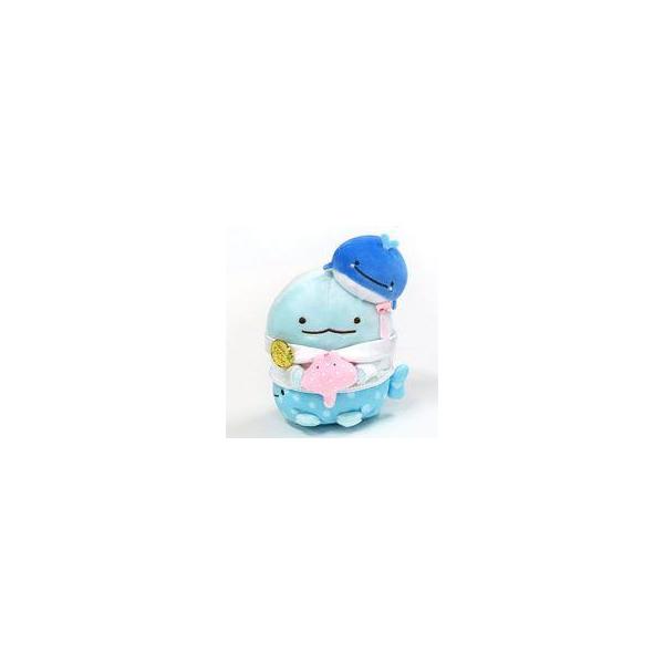 商品名：中古ぬいぐるみ とかげ（じんべえさん） サンエックスだいすきあつめてぬいぐるみ 「すみっコぐらし」 サンエックス90周年 うちのコたちの大展覧会限定MF68101商品解説■「サンエックス」の創業90周年を記念した初の大展覧会「サンエ...