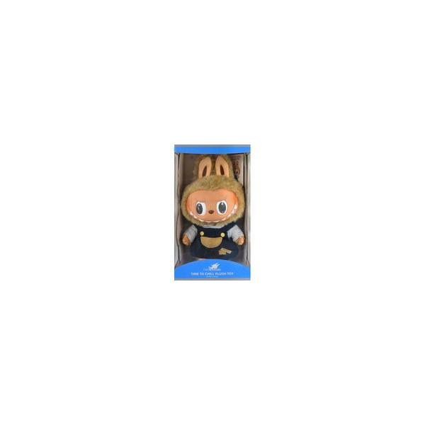 商品名：中古ぬいぐるみ LABUBU TIME TO CHILL Plush Toy(ぬいぐるみ) 「ザ・モンスターズ」商品解説■お休みの日にのんびり過ごせそうな、パーカー＆オーバーオールのLABUBU(ラブブ)のぬいぐるみ!一緒にリラック...