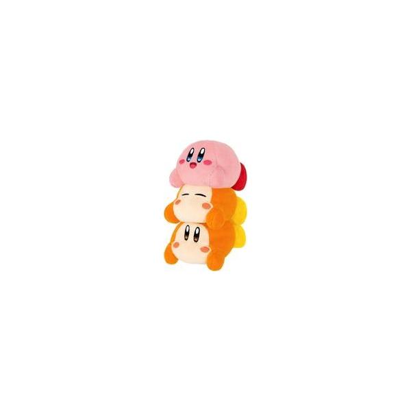 商品名：中古ぬいぐるみ あきれかえるほど…積むぬいぐるみ 3体セットA カービィ play with ワドルディ 「星のカービィ」KPWW04商品解説■「KIRBY play with WADDLE DEE」の積んで遊べるお手玉サイズのぬい...