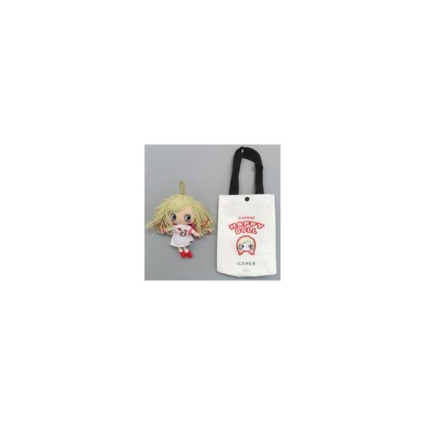 商品名：中古ぬいぐるみ キティ HAPPYDOLL 「イルメール×ハローキティ」 ハローキティ50周年記念限定商品解説■キティ50周年記念としてイルメールで人気の着せ替えができるバッグチャームHAPPYDOLL（ハッピードール）から、ビビッ...