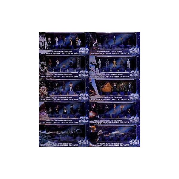 商品名：中古ペットボトルキャップ 全50種セット スター・ウォーズ クラシックボトルキャップセット 「STAR WARS CLASSIC BOTTLE CAP SET PEPSI-COLA BOTTLE CAP COLLECTION」商品解...