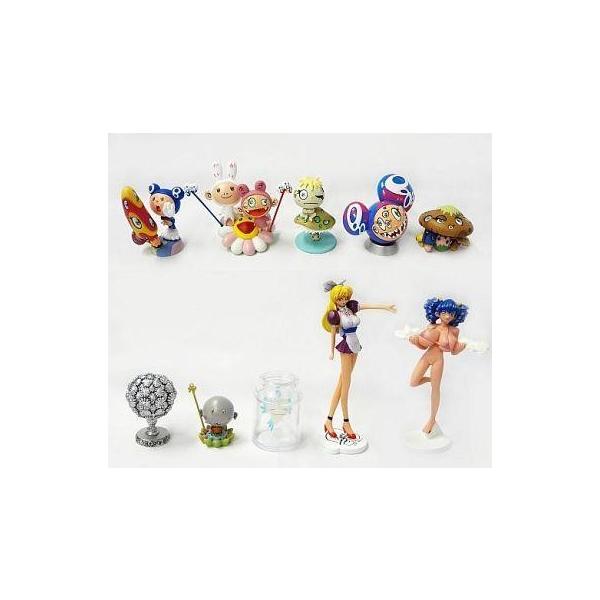 商品名：中古食玩 トレーディングフィギュア 全10種セット 「村上隆のSUPER FLAT MUSEUM〜コンビニエディション〜」商品解説■六本木ヒルズのキャラクターデザインやルイ・ヴィトンとのコラボレートで有名な現代ポップアートの人気アー...
