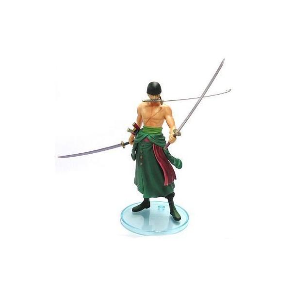 商品名：中古食玩 トレーディングフィギュア ゾロ 「超ワンピーススタイリング GREAT DECISIVE BATTLE 」商品解説■魚人島編での戦闘時の勇ましい姿を立体化!リアルな造形と彩色で人気のフィギュアシリーズ『超ワンピーススタイリ...