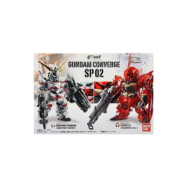 商品名：中古食玩 トレーディングフィギュア FW GUNDAM CONVERGE SP02 商品解説■ユニコーンガンダム[デストロイモード]が遂に登場!「FWシリーズ ガンダム コンバージSP」第2弾です!ユニコーンガンダムはシールド、ビー...