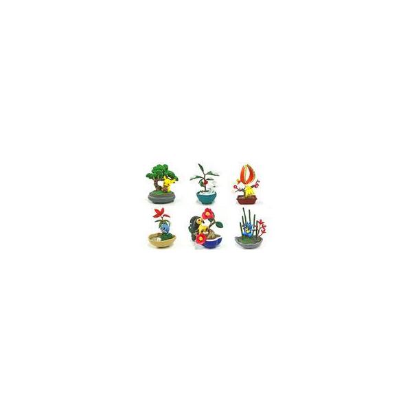 商品名：中古食玩 トレーディングフィギュア 全6種セット 「ポケットモンスター ぽけっとBONSAI」商品解説■ポケモンと盆栽を組み合わせた、和のインテリアフィギュアです。手のひらサイズで飾りやすいのも魅力的♪全6種セット。【セット内容】1...