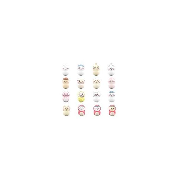 商品名：中古食玩 トレーディングフィギュア 全16種セット 「クーナッツ ちいかわ2」商品解説■回ってゆれておきあがる、起き上がりこぼしのようなナッツ型のフォーマットに様々なキャラクターをのせたコレクションアイテム「クーナッツ」から『ちいか...