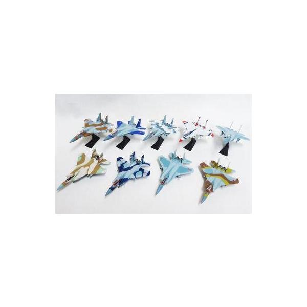 商品名：中古食玩 ミニカー 全9種セット 1/200 「ワールドウイングスミュージアム 1st SQUADRON マクダネル・ダグラス F-15 イーグル」商品解説■「ワールドタンクミュージアム」に続き、タカラと海洋堂が送る「精密ミニスケー...
