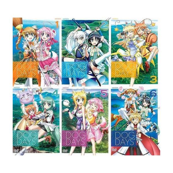 商品名：中古アニメ レンタルアップDVD DOG DAYS’ 全6巻セットANRBused0130_dvd