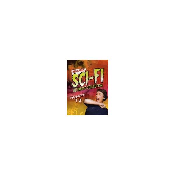 商品名：中古輸入洋画DVD THE CLASSIC SCI-FI ULTIMATE COLLECTION VOLUMES 1＆2 [輸入盤]61104061リージョン：1/映像方式：NTSC/6枚組■特典・クリアスリーブケースused013...