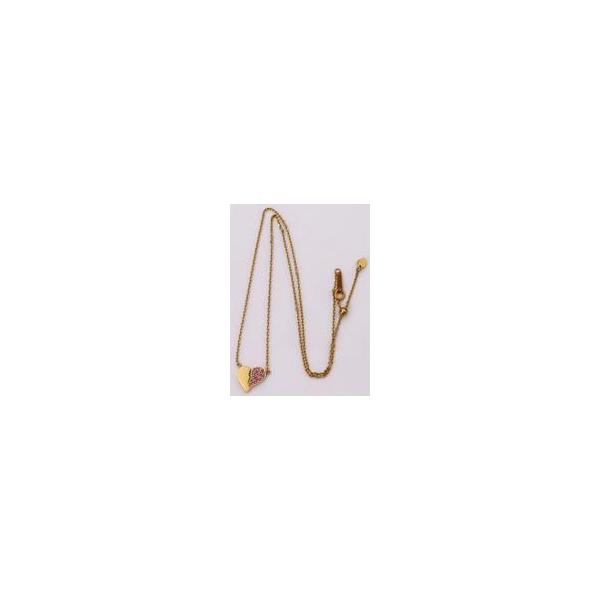 商品名：中古銀製品・指輪・アクセサリー 岩橋玄樹 Separate Heart Necklace Gold(ネックレス) 「TwO hundRED」商品解説■岩橋玄樹初のプロデュースブランド、ジェンダーレスアクセサリー「TwO hundRE...