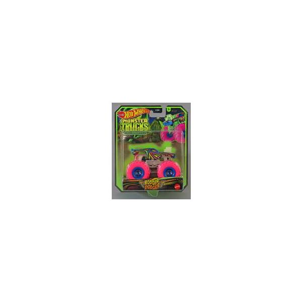 商品名：中古ミニカー 1/64 RODGER DODGER(ブルー×ピンク) 「Hot Wheels MONSTER TRUCKS GLOW IN THE DARK」 [HWC91]HWC91商品解説■「Hot Wheels MONSTER...