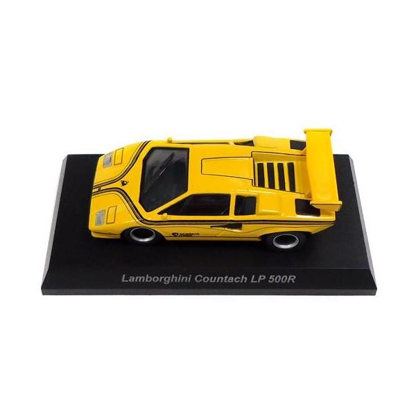 商品名：中古ミニカー 1/64 Lamborghini Countach LP500R(イエロー) 「ランボルギーニ ミニカーコレクション6」 サークルK・サンクス限定商品解説■「サークルKサンクス」にて限定販売された「ランボルギーニ ミニ...