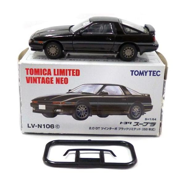 商品名：中古トミカ 1/64 LV-N106c スープラ 2.0GT(ブラック) 「トミカリミテッドヴィンテージNEO」 [278962]278962商品解説■「トミカリミテッドヴィンテージNEO」に、1/64 TLV-N106c スープラ...