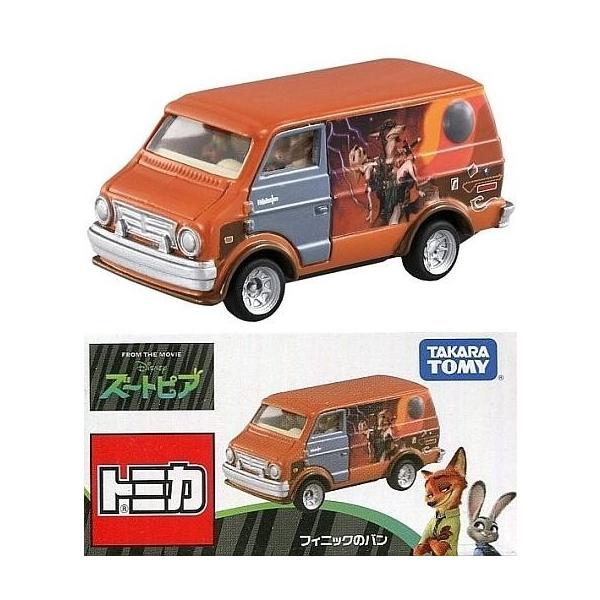 商品名：中古トミカ フィニックのバン 「トミカ ズートピア」商品解説■作中で活躍するビークルにキャラクターが乗り込んだトミカが登場。【商品詳細】(C) Disney