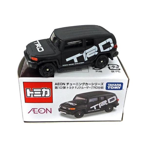 商品名：中古トミカ 1/66 トヨタ FJクルーザー TRD仕様(ブラック) 「トミカ AEON チューニングカーシリーズ 第10弾」 イオン特注モデル商品解説■「トミカ AEON チューニングカーシリーズ」に、1/66 トヨタ FJクルー...