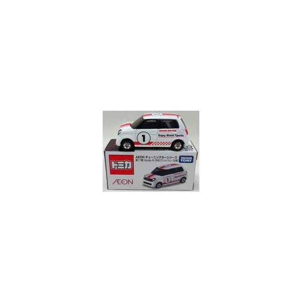 商品名：中古トミカ 1/58 Honda N-ONE ワンメイク仕様 #1(ホワイト×レッド) 「トミカ AEON チューニングカーシリーズ 第17弾」 イオン特注モデル商品解説■「トミカ AEON チューニングカーシリーズ」に、1/58 ...