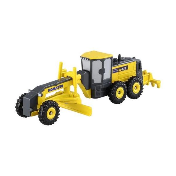 商品名：中古トミカ コマツ モータグレーダ GD675-6(イエロー) 「ロングタイプトミカ No.140」商品解説■「ロングタイプトミカ」に、コマツ モータグレーダ GD675-6(イエロー)がラインナップ。【商品詳細】仕様：ブレード可動