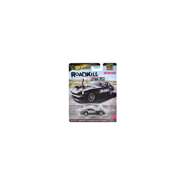 商品名：中古ミニカー 1/64 ROADKILL ROTSUN - カスタム ’71 ダットサン 240Z (”ロットサン”) 「Hot Wheels ポップカルチャー」 [HKC37]HKC37商品解説■1949年創刊のアメリカの自動車雑...