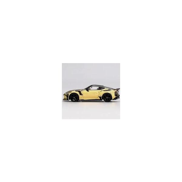 商品名：新品ミニカー 1/64 Nissan Z Veilside FFZ400 右ハンドル(ゴールドクロム) 「ミニGTシリーズ」 [MGT00985-R]MGT00985-R商品解説■1/64スケールで新旧スポーツカーやレーシングカーを...