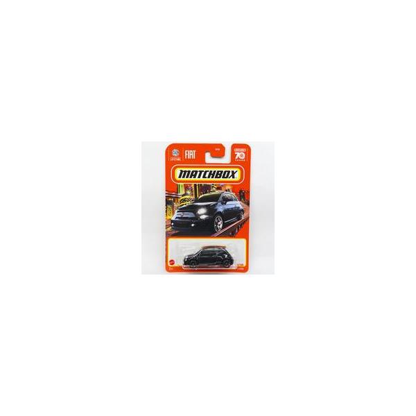 商品名：中古ミニカー 1/64 2019 FIAT 500 TURBO(ブラック) 「MATCHBOX」 [HKW91]HKW91商品解説■「MATCHBOX」に、1/64 2019 FIAT 500 TURBO(ブラック)がラインナップ。...