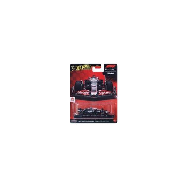 商品名：中古ミニカー 1/64 マネーグラム ハース F1(R) チーム VF-24 (#20) 「Hot Wheels プレミアム レース」 [JBM10]JBM10商品解説■ホットウィールからFormula 1(R)の1/64スケールの...