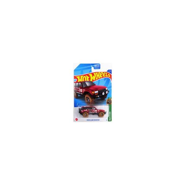 商品名：中古ミニカー 1/64 TOYOTA LAND CRUISER 80(レッド) 「Hot Wheels MUD STUDS」 Kroger限定 [HCY57]HCY57商品解説■「Hot Wheels MUD STUDS」に、1/6...