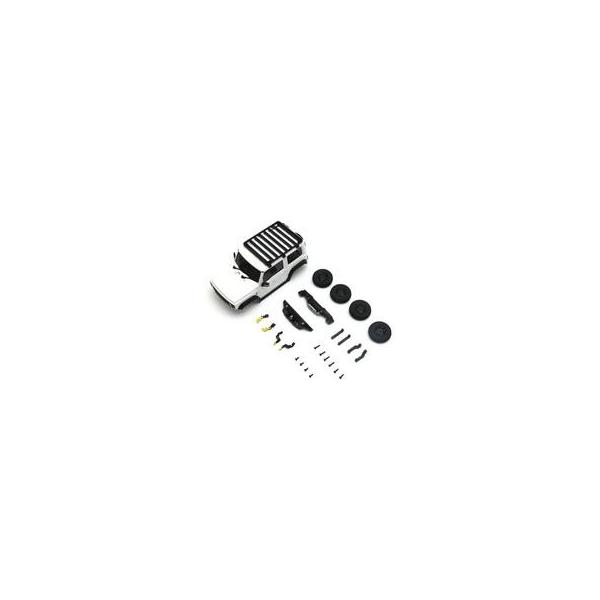 商品名：新品ラジコン MX-01 APIO JIMNY TS4(ピュアホワイトパール) [MXBT14PW]MXBT14PW商品解説■MX-01 APIO JIMNY TS4(ピュアホワイトパール)が登場です。走行させるには、別途ミニッツ4...