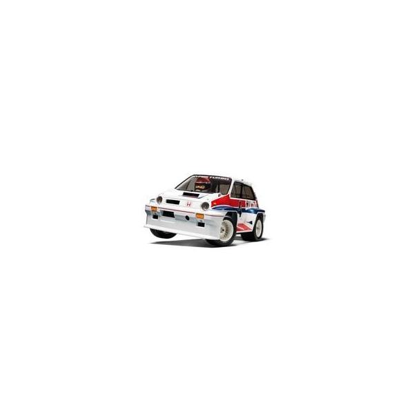 商品名：新品ラジコン 1/10 Honda シティターボ (WR-02Cシャーシ) 「電動RCカーシリーズ」 [58611]58611商品解説■【コミカルボディでやんちゃな走りが面白い】1983年に登場したHonda シティ ターボのレース...