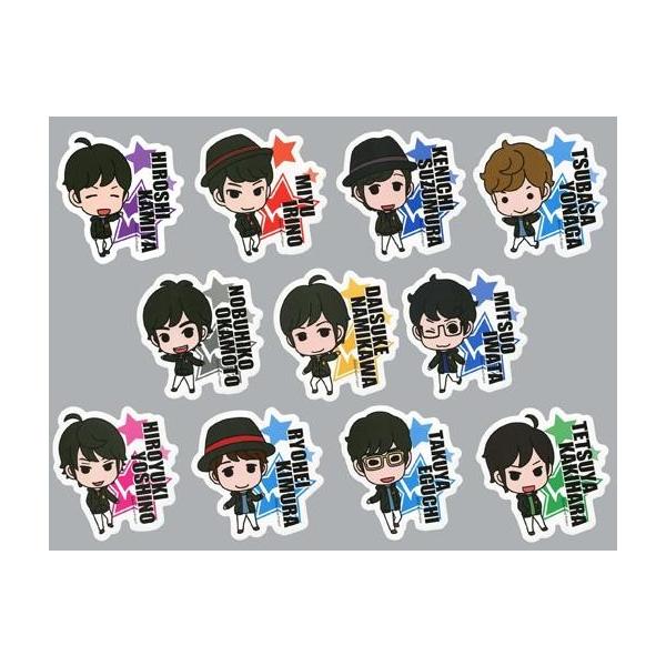 商品名：中古シール・ステッカー(男性) Kiramune ステッカーセット(11枚セット) 「Kiramune Music Festival 2015 フィルム上映会」 オフィシャルファンクラブ Kiramune Star Club継続特典...