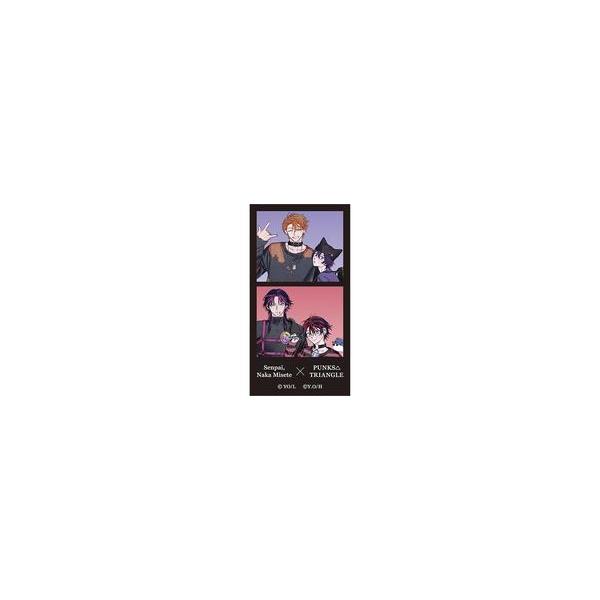商品名：中古シール・ステッカー 集合 ステッカー 「先輩、ナカみせて＆PUNKS△TRIANGLE」商品解説■「先輩、ナカみせて＆PUNKS△TRIANGLE」より、『ステッカー』の登場です。【商品詳細】サイズ：約6×8cm素材：紙