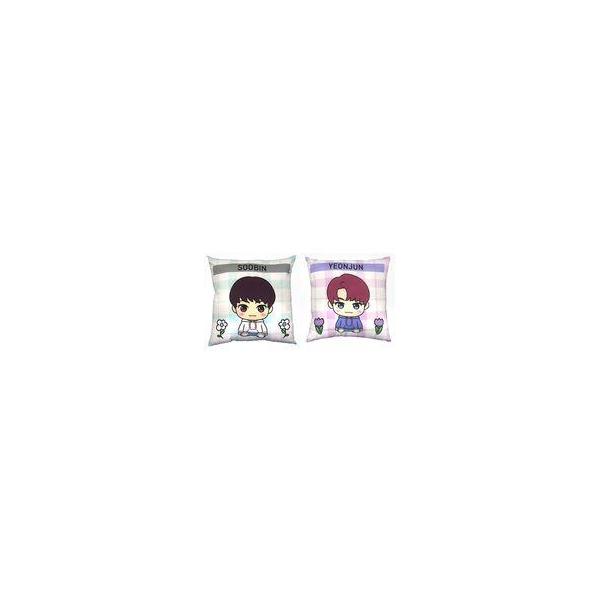 商品名：中古クッション・本体 全2種セット プレミアムクッション〜CROWN〜“SOOBIN＆YEONJUN” 「TOMORROW X TOGETHER」1108330商品解説■こちらの商品は「TOMORROW X TOGETHER」の「プ...