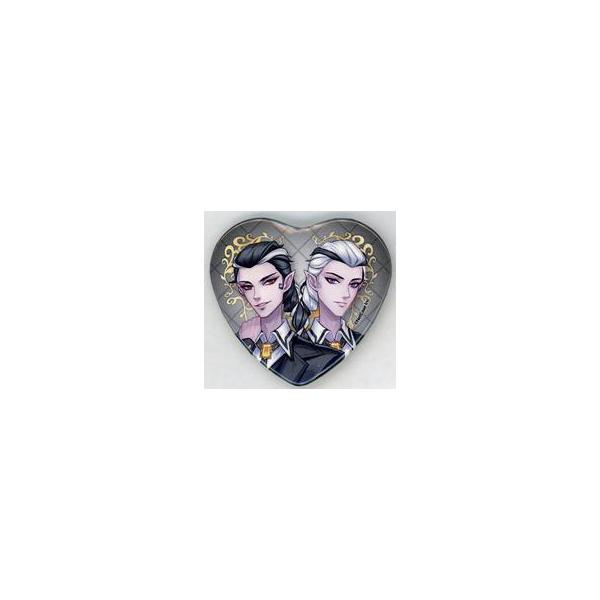 商品名：中古バッジ・ピンズ 白黒無常(謝必安＆范無咎) 「Identity V 第五人格 常設カフェ(Academy Cafe) VALENTINE＆WHITE DAY Jewelry Party in SWEETS PARADISE 第3...