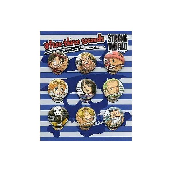 商品名：中古バッジ・ピンズ(キャラクター) [単品] 麦わらの一味 after three seconds 缶バッジセット(9個入り) 「ワンピース フィルム ストロングワールド」 前売り券特典第二弾商品解説■こちらの商品は大ヒット作『ワン...