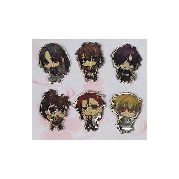 商品名：中古バッジ・ピンズ(キャラクター) 薄桜鬼 ピンズセット(6個セット) 「アニくじ 薄桜鬼」 B賞商品解説■とってもかわいいチビきゃらが6人セットになったピンズ!好きなところに付けて楽しんでね。商品仕様■キャラクター詳細：土方歳三、...