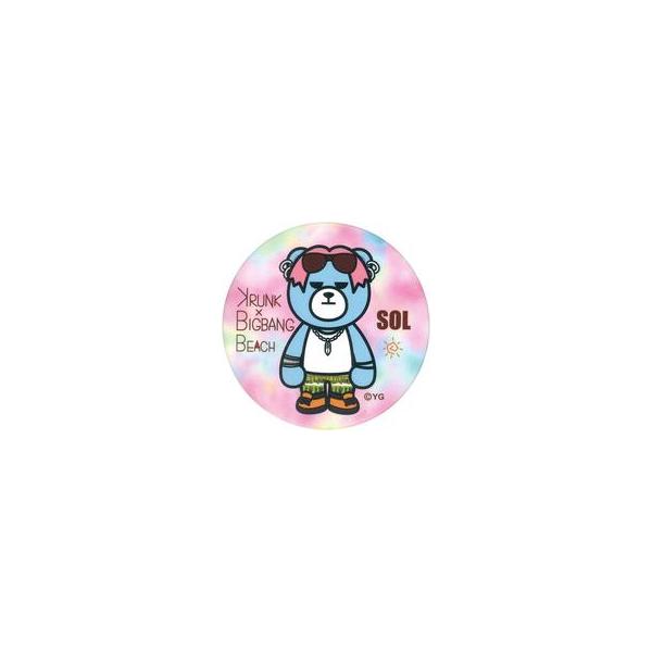 商品名：中古バッジ・ピンズ(男性) SOL 缶バッジ 「KRUNK×BIGBANG BEACH(2016)」ANYB-0077商品解説■「KRUNK×BIGBANG BEACH」の公式グッズです。【商品詳細】サイズ：直径約5cm