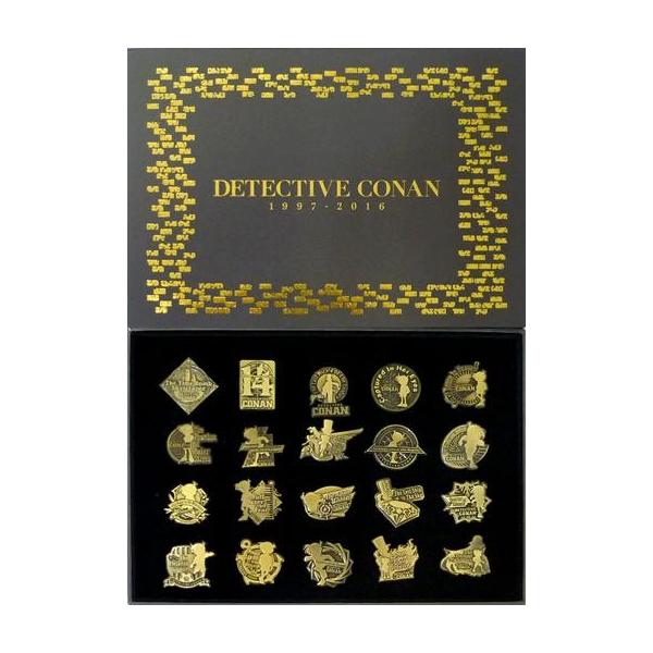 商品名：中古バッジ・ピンズ(キャラクター) [単品] ムービーマークデザイン ピンバッジコレクション(20個セット) 「劇場版 名探偵コナン 20周年記念 Blu-rayBOX vol.2」 同梱特典商品解説■「劇場版 名探偵コナン 20周...