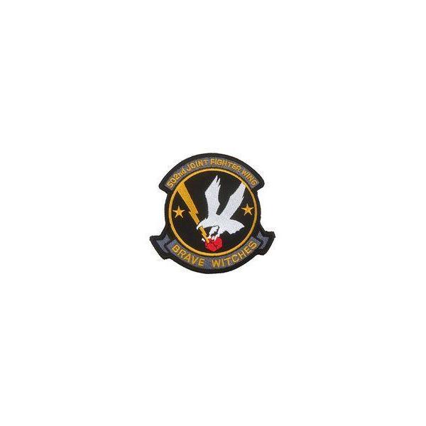 商品名：中古バッジ・ピンズ(キャラクター) [単品] 第502統合戦闘航空団 部隊章ワッペン 「ストライクウィッチーズ Operation Victory Arrow Vol.1 サン・トロンの雷鳴 グッズ付き前売り券 Kサプライ限定」 同...