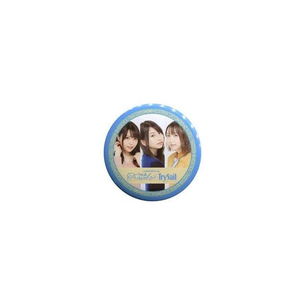 商品名：中古バッジ・ピンズ(女性) TrySail(枠：水色) 缶バッジ 「LAWSON presents TrySail Second Live Tour “The Travels of TrySail”」 ガチャ第2弾景品商品解説■「L...