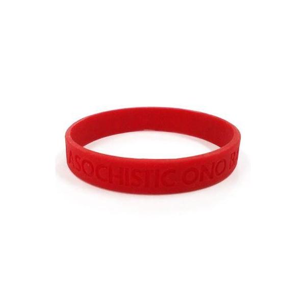 商品名：中古アクセサリー(非金属)(男性) MASOCHISTIC ONO BAND チャリティラバーリストバンド(深紅) 「Dear Girl〜Stories〜Festival Carnival Matsuri」商品解説■「Dear Gi...