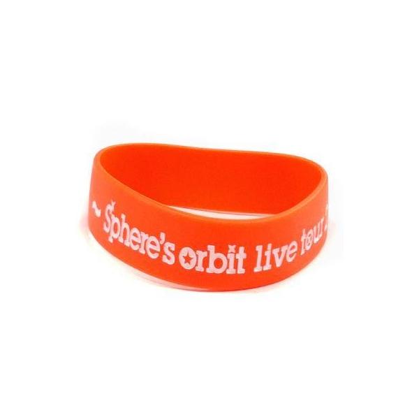 商品名：中古アクセサリー(非金属)(女性) 戸松遥(sphere-スフィア-) シリコンバンド(オレンジ/白字) 「〜Sphere’s orbit live tour 2012 FINAL SPECIAL STAGE〜」 ガチャ景品商品解説...