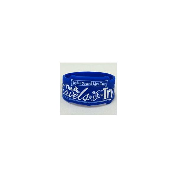商品名：中古アクセサリー(非金属)(女性) 雨宮天 シリコンバンド(ブルー) 「LAWSON presents TrySail Second Live Tour “The Travels of TrySail”」 ガチャ景品商品解説■「LA...