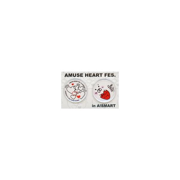 商品名：中古バッジ・ビンズ 前田佳織里 オリジナルハートバッジ(2個セット) 「AMUSE HEART FES. in A!SMART」商品解説■「AMUSE HEART FES. in A!SMART」のグッズです。アーティストがハートを...
