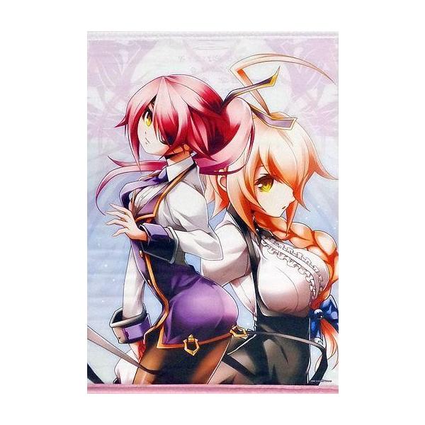 商品名：中古タペストリー わたし＆Es B2タペストリー 「XBLAZE LOST：MEMORIES」商品解説■森利道氏によるファミ通誌面用描き下ろしイラストの絵柄のB2サイズのタペストリー。『BLAZBLUE』と密接に関わるゲーム『XBL...