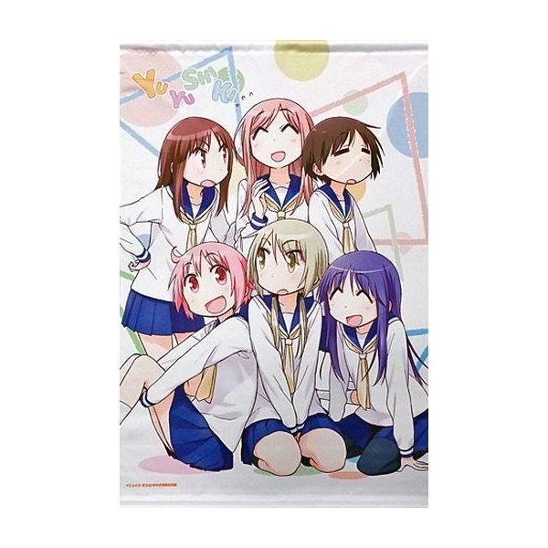 商品名：中古タペストリー 集合 B2タペストリー 「ゆゆ式」 C91グッズ商品解説■コミックマーケット91(コミケ91/2016冬)にて販売された「ゆゆ式 B2タペストリー」となります。【商品詳細】サイズ：B2仕様：上下パイプ、上部のみ紐付き