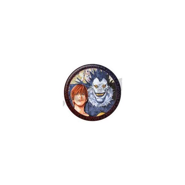 商品名：中古バッジ・ビンズ 夜神月＆リューク(等身) 「DEATH NOTE PUレザーバッジコレクション vol.1」商品解説■『DEATH NOTE』より、PUレザーバッジコレクション vol.1が登場!!【商品詳細】サイズ：約58mm...