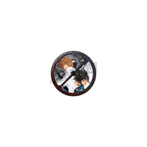 商品名：中古バッジ・ビンズ 夜神月＆L(等身) 「DEATH NOTE PUレザーバッジコレクション vol.2」商品解説■『DEATH NOTE』より、PUレザーバッジコレクション vol.2が登場!!【商品詳細】サイズ：約58mm素材：...
