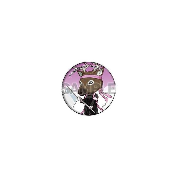 商品名：中古バッジ・ビンズ 鹿島 「SAKAMOTO DAYS 缶バッジ 21.応援団ver. (ミニキャライラスト)」商品解説■57mmサイズの缶バッジです。【商品詳細】サイズ：約57mm素材：金属、紙/フィルム(C)鈴木祐斗／集英社・S...