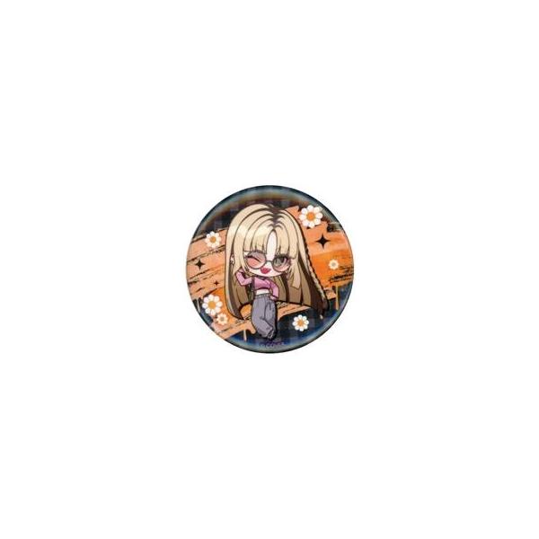 商品名：中古バッジ・ピンズ 虎金妃笑虎(ミニキャラ) 「バーチャルYouTuber ホロライブ FLOW GLOW×TOWER RECORDS CAFE FLOW GLOW〜Spring has come〜 トレーディング缶バッジ 春コーデ...