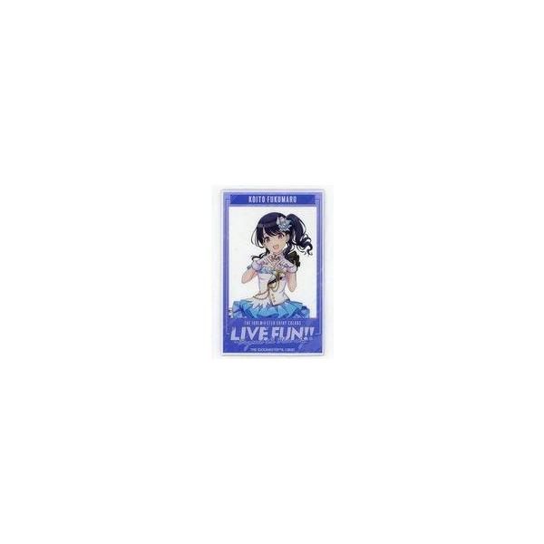 商品名：中古キャラカード 福丸小糸 「THE IDOLM＠STER SHINY COLORS LIVE FUN!! -Beyond the Blue sky- 公式トレーディングアクリルカード B」商品解説■アイドルマスター シャイニーカラ...